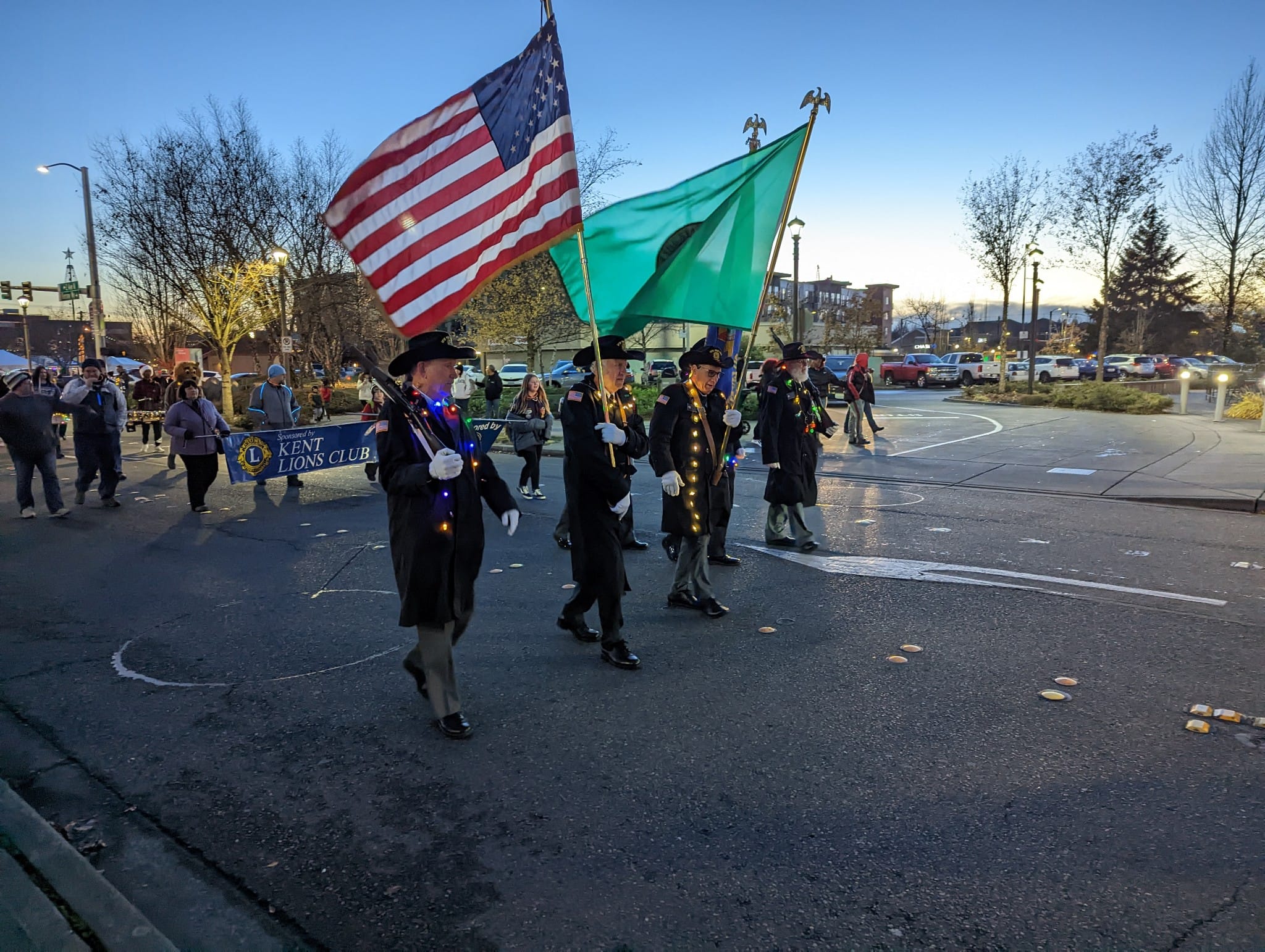 VFW Post 6785 at the City of Kent Winterfest Parade | VFW Post 6785